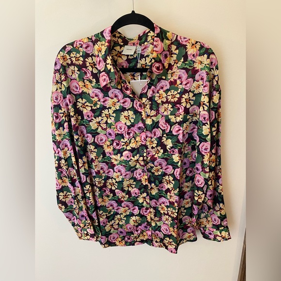 ICHI | Tops | Nwt Ichi Floral Buttondown Blouse | Poshmark
